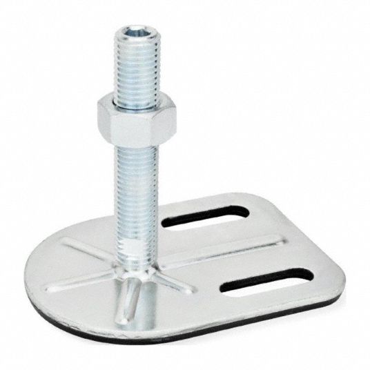 JW WINCO, Swiveling Stud, 5/8"-11 Thread Size, Male-End Leveling Mount ...