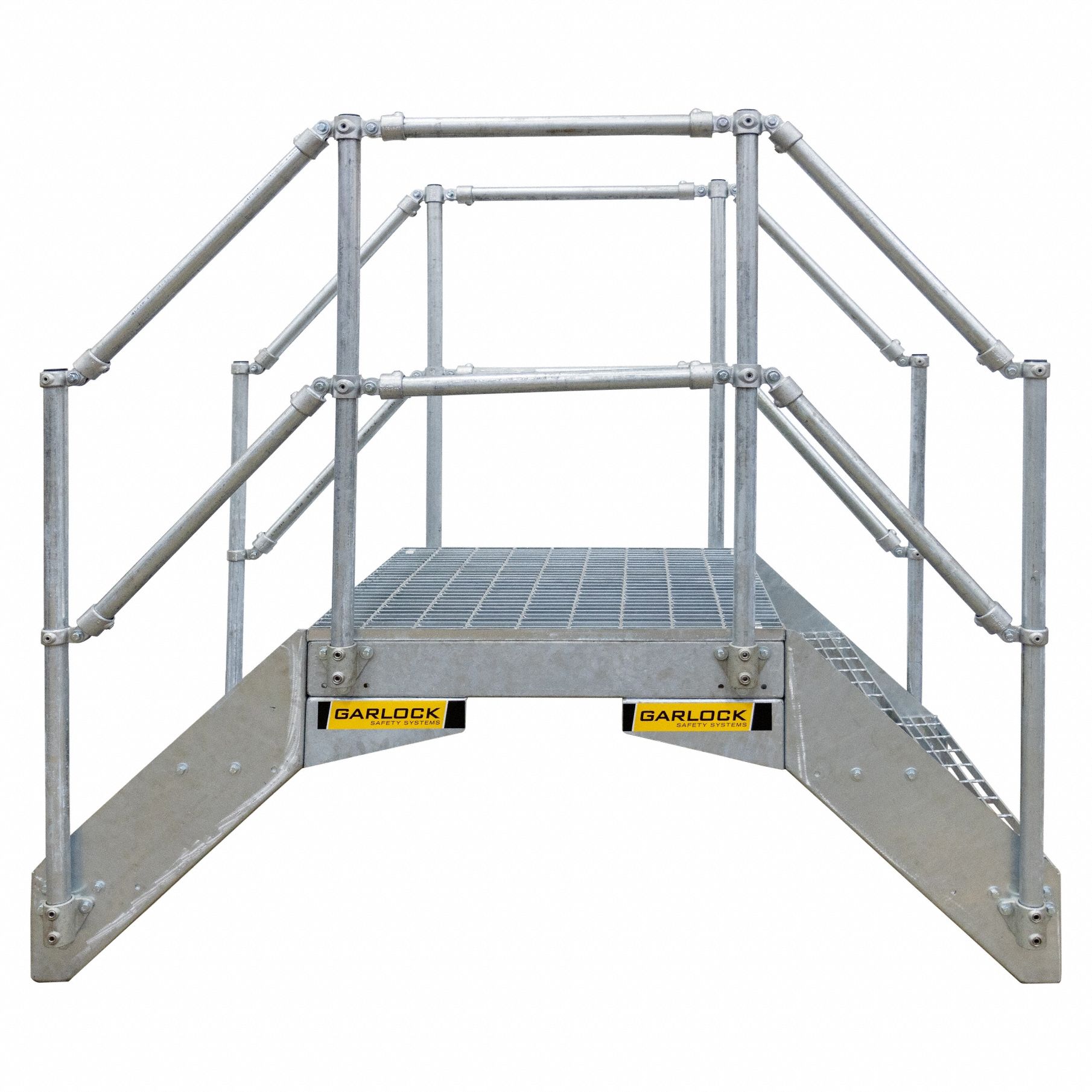 GARLOCK SAFETY SYSTEMS, 6 in Platform Ht, Steel, Crossover Bridge ...
