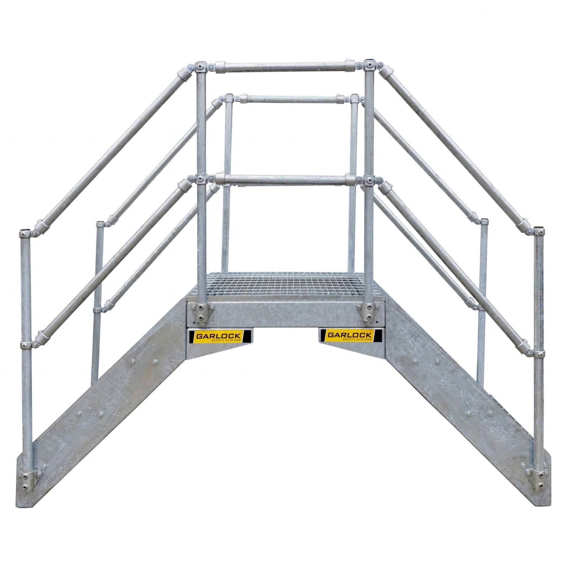 GARLOCK SAFETY SYSTEMS, 6 in Platform Ht, Steel, Crossover Bridge ...