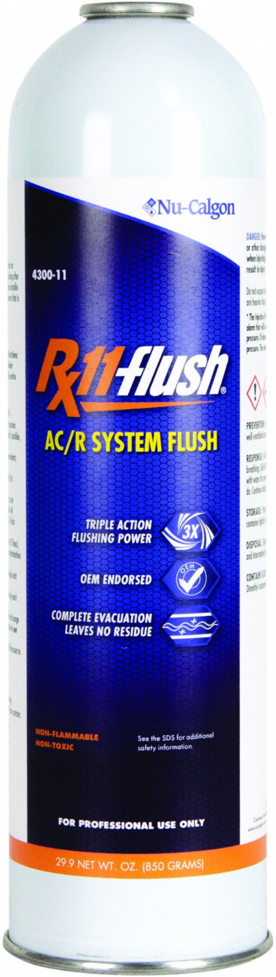 NU-CALGON, 2 lb Canister, Liquid, Flush Solvent - 2RZW8|4300-11 - Grainger