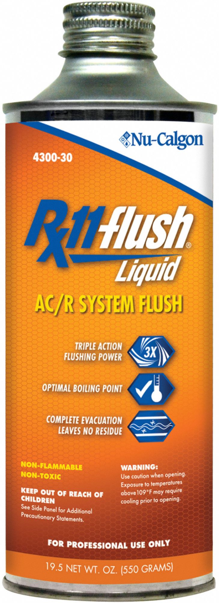 NU-CALGON, 19.5 oz Can, Liquid, Flush Solvent - 20LP88|4300-30 - Grainger