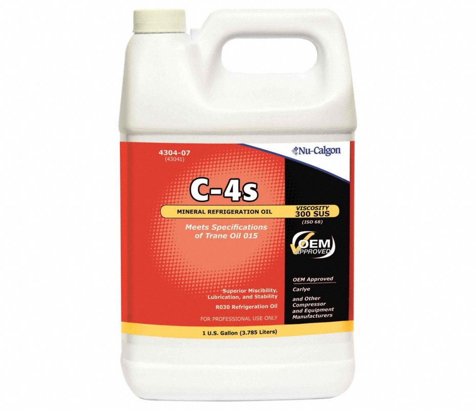 NU-CALGON Lubricante Refrigeración,Mineral,1 gal. - Lubricantes para ...