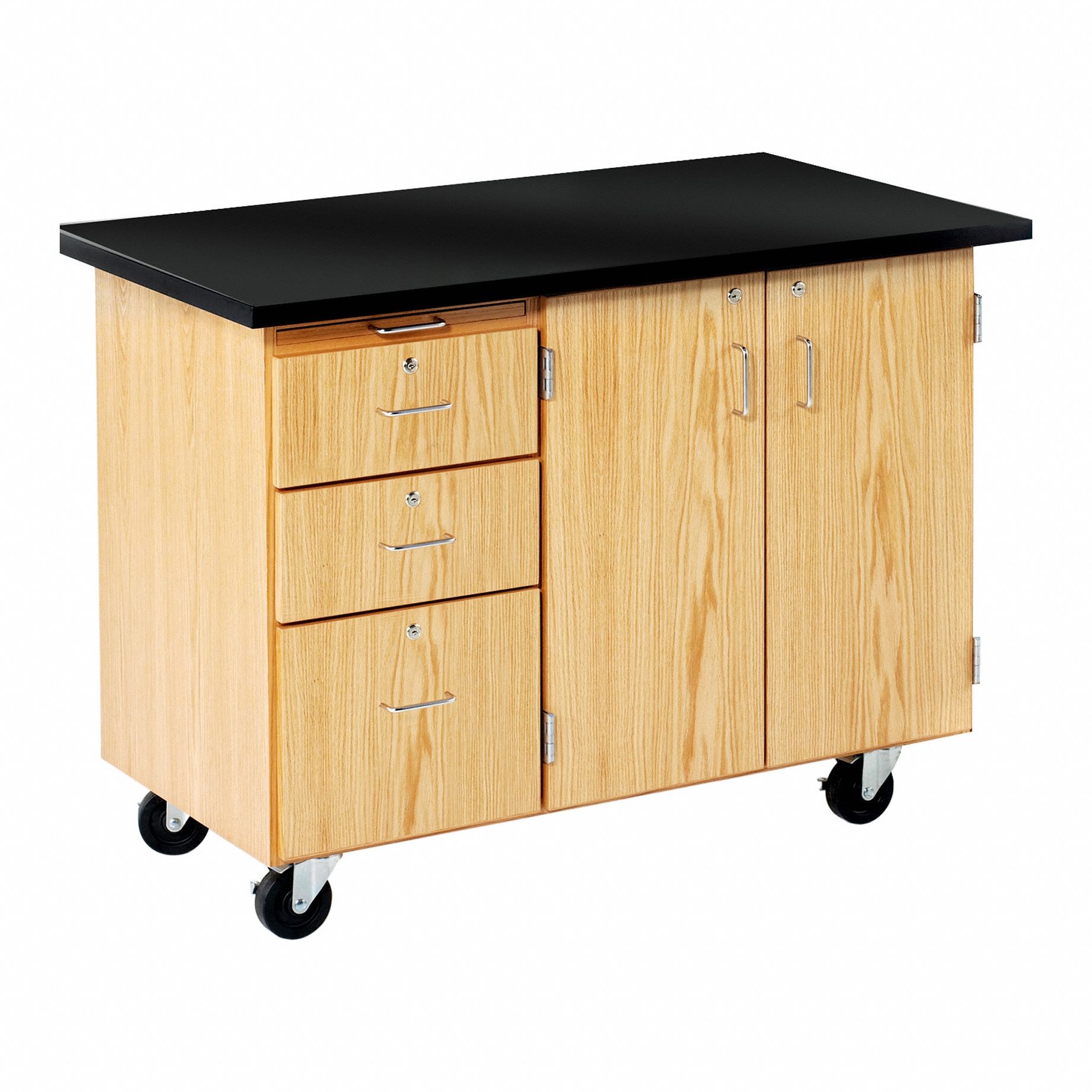 36 in Overall Wd, 28 in Overall Ht, Kinetic Mobile Demo Table with Sink ...
