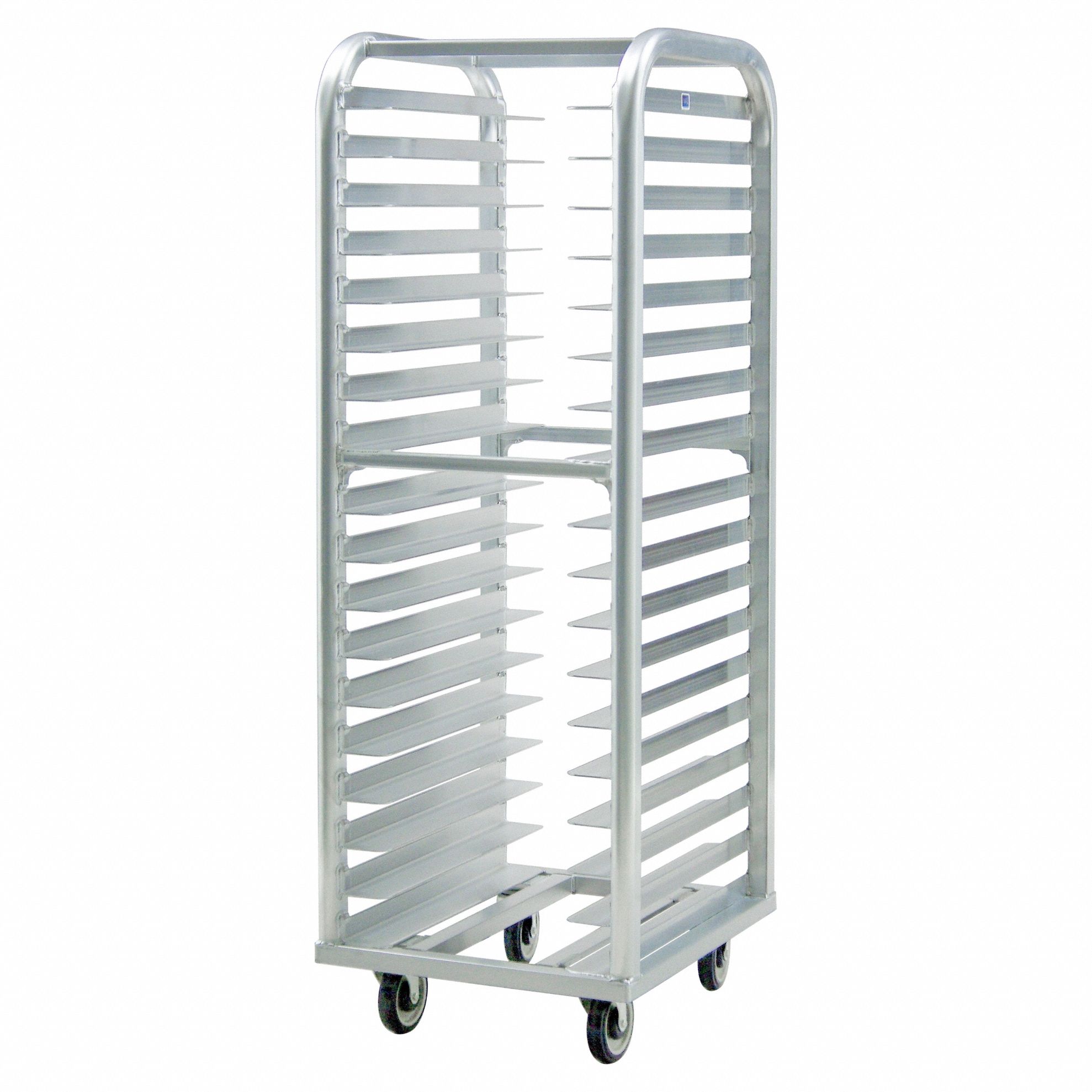 NEW AGE INDUSTRIAL, 12 Slots, 3 in Betw Shelves, Wide-Angle Pan Rack ...