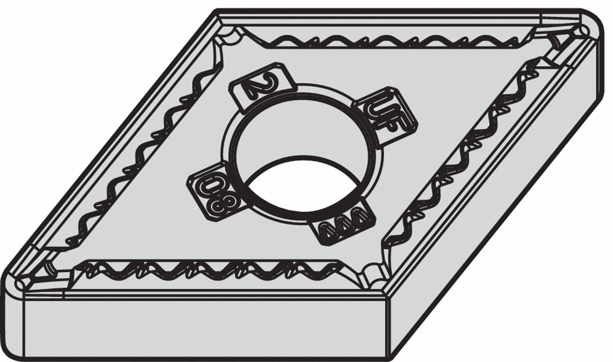 WIDIA Turning Insert,Diamond,DNMG,Size 332 - Diamond Turning Inserts ...
