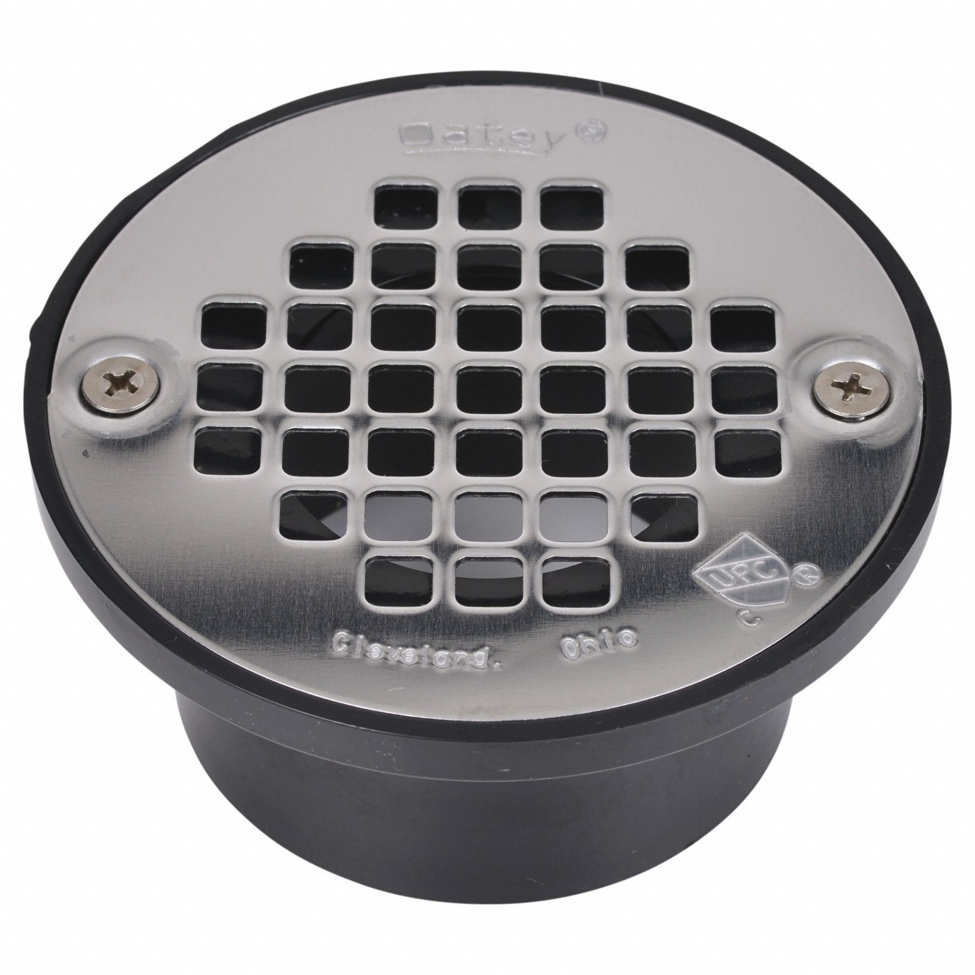 OATEY, 4 in Overall Dia, 4 1/4 in Overall Lg, Floor Drain - 4FRU2|43578 ...