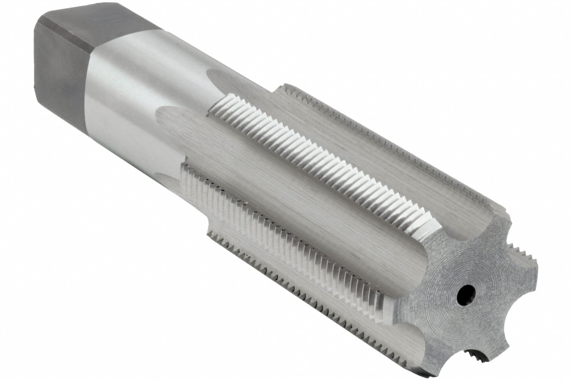 CLEVELAND 1003 HAND TAP, BRIGHT, 0 ° , HSS, 1⅜"-12, 3.187 IN STRAIGHT ...