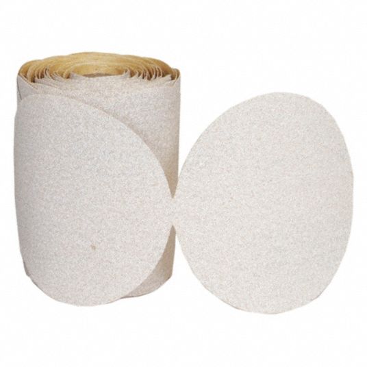 Sanding Disc Roll,Coated,Grit 80,5" dia. - Grainger