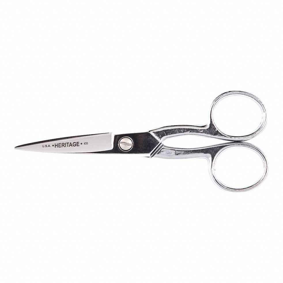 Tailor Point Scissor, 5" - Grainger