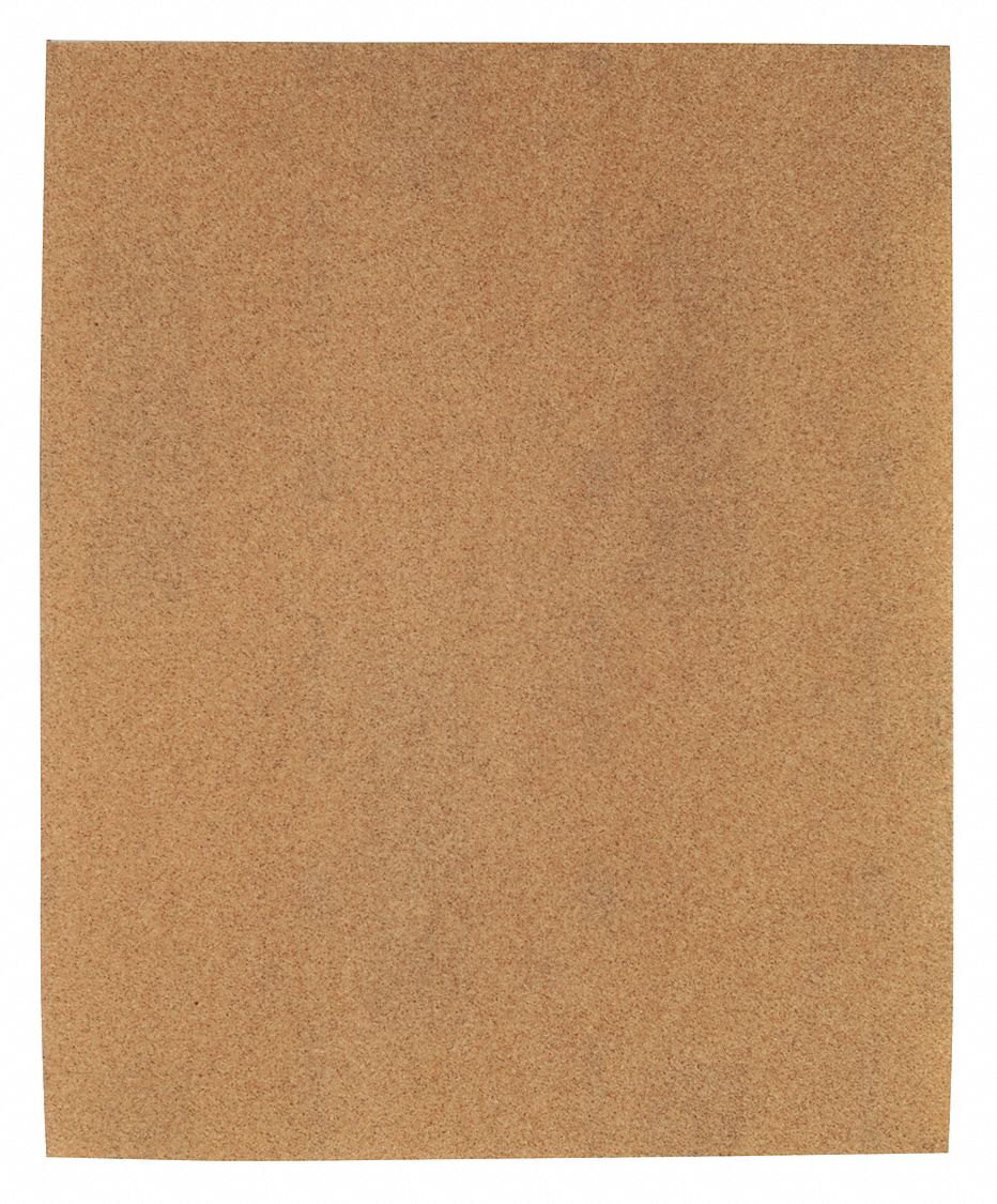 9 in W x 11 in L, Garnet, Sanding Sheet - 436A61|05539510844 - Grainger