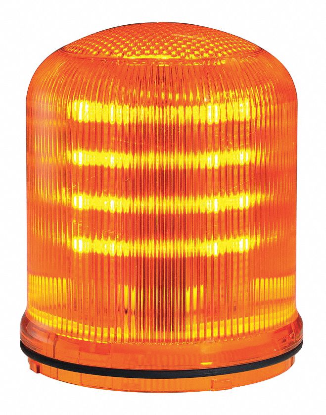 FEDERAL SIGNAL Beacon Warning Light, LED, 12 to 24VAC/DC or 120 to ...