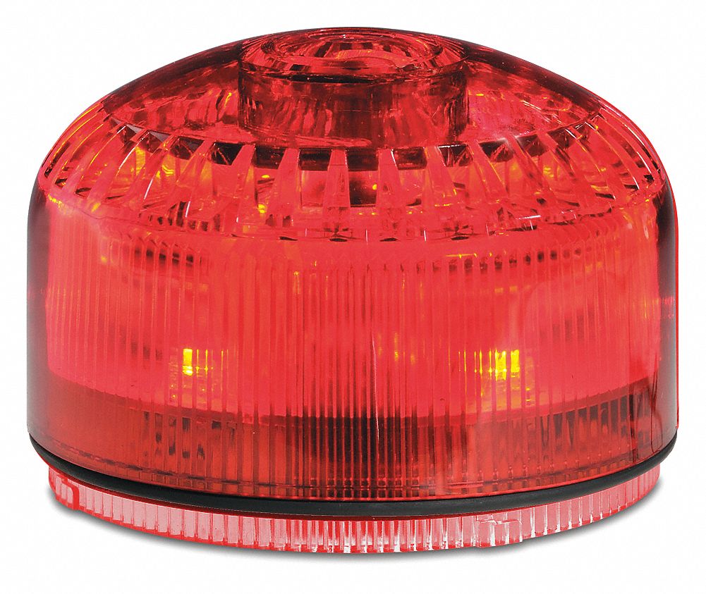FEDERAL SIGNAL, Red, LED, Beacon Warning Sounder Light - 436M34|SLM500R ...