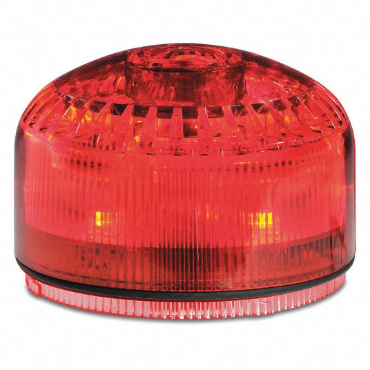 FEDERAL SIGNAL, Red, LED, Beacon Warning Sounder Light - 436M34|SLM500R ...