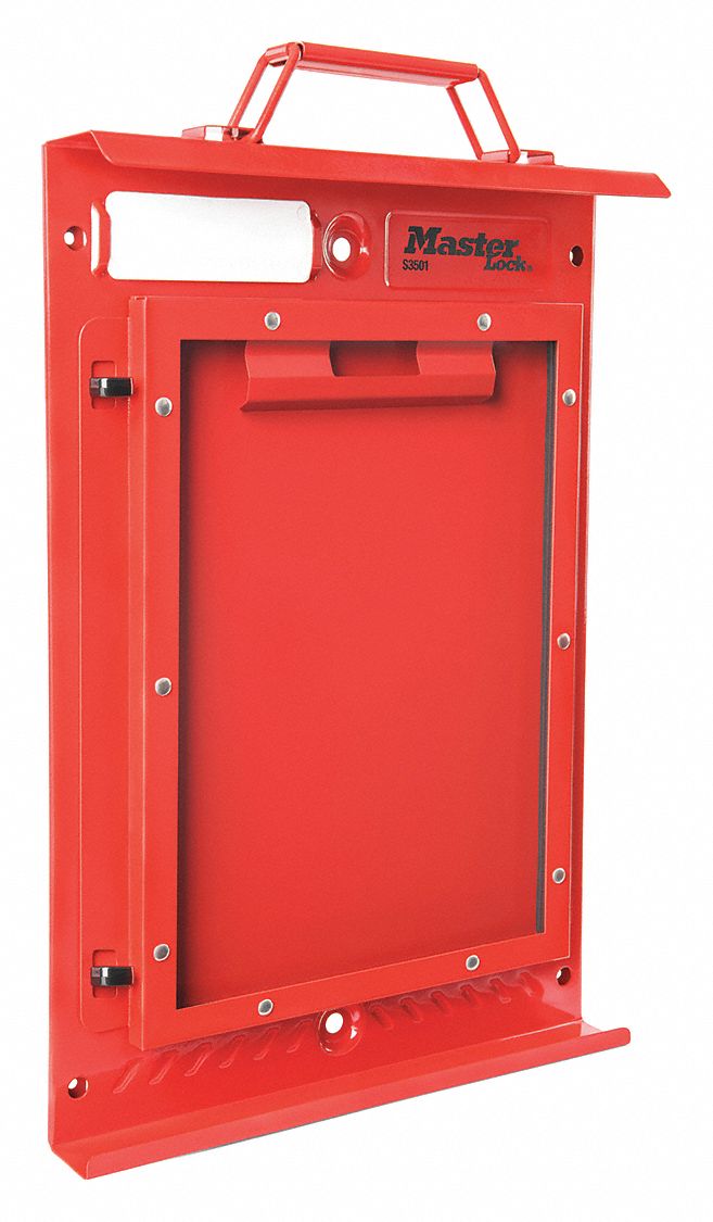 MASTER LOCK, Master Lock, Stainless Steel, Permit Display Case - 436N25 ...