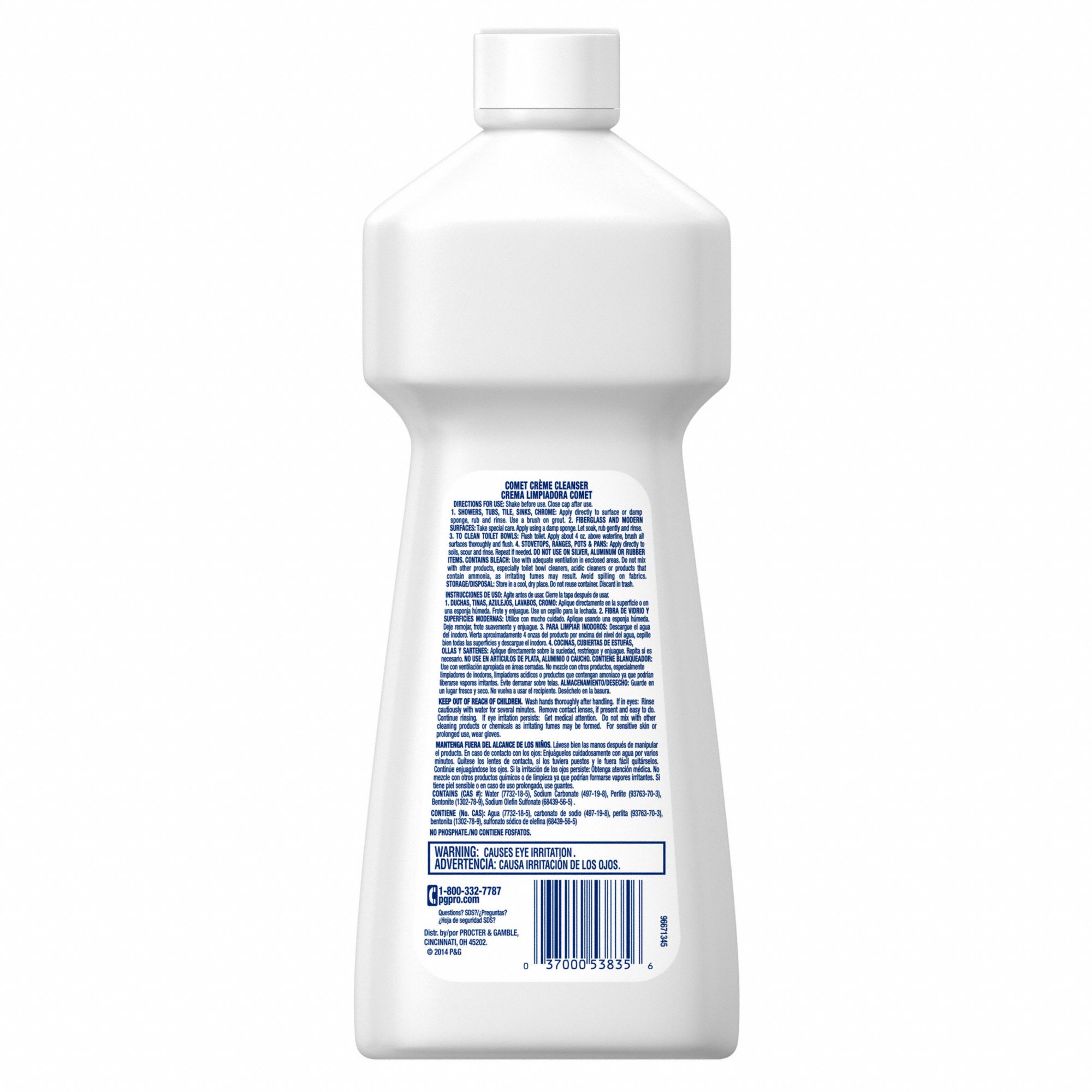 COMET Bathroom Cleaner: Bottle, 32 oz Container Size, Ready to Use ...