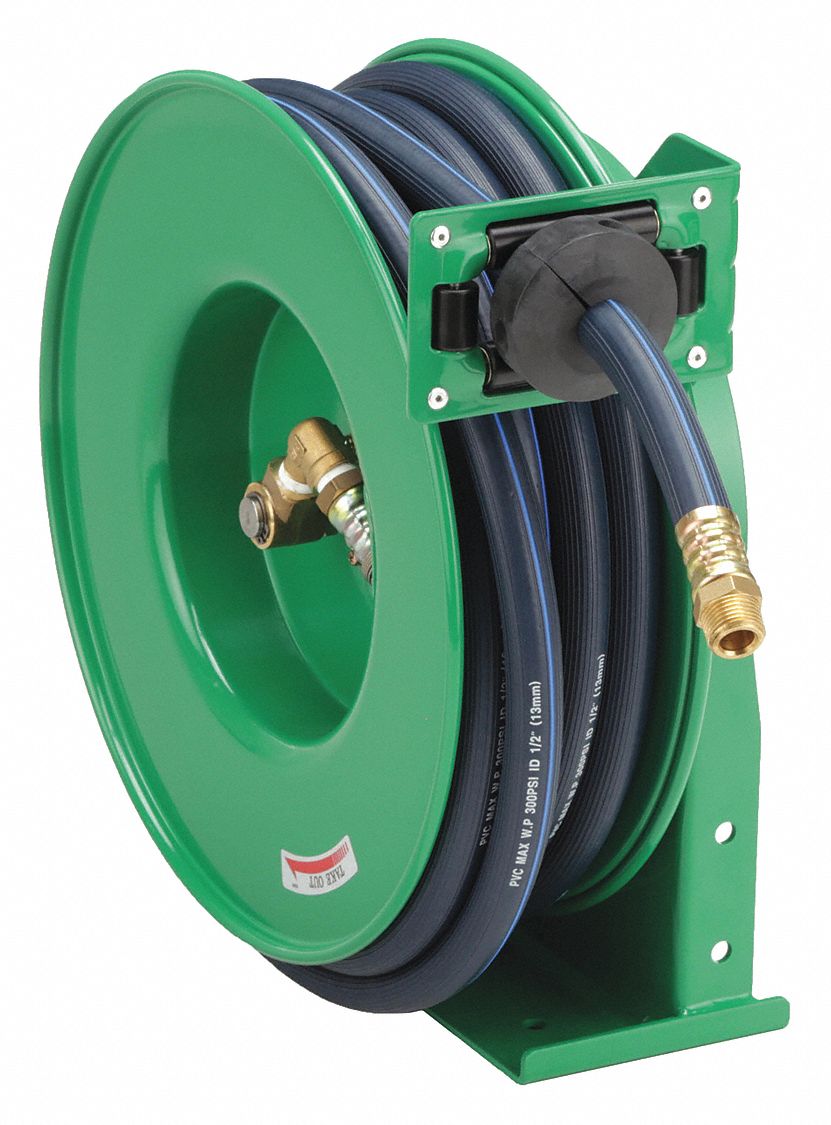Spring Return Hose Reel - 437J13|437J13 - Grainger
