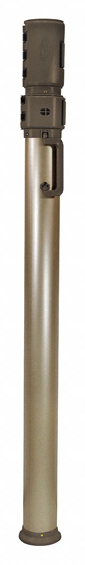 PLANO MOLDING, 106 in Overall Lg, 4 1/4 in Overall Wd, Protective Tube ...