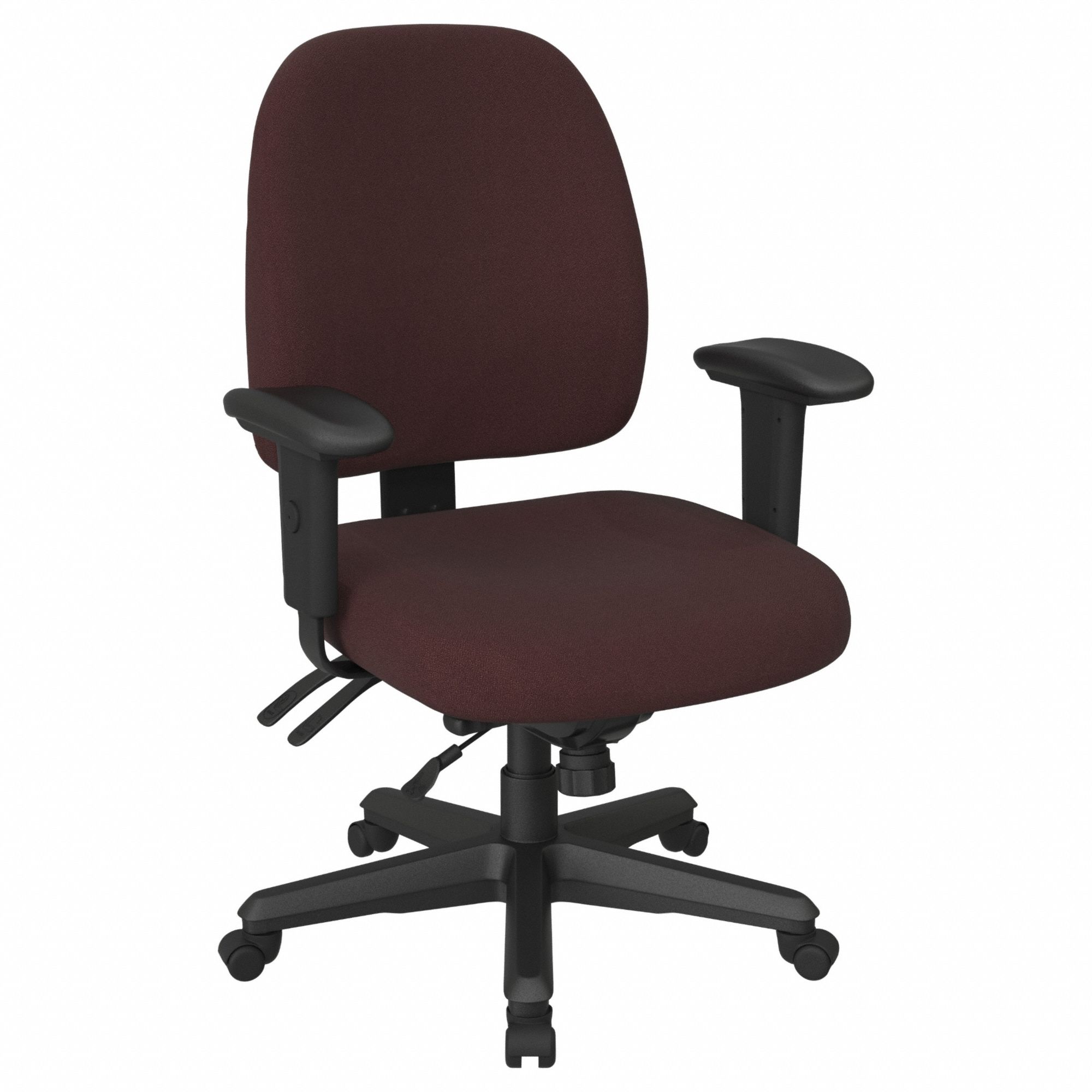 OFFICE STAR, Ht, Red, Office Chair - 15Z324|43808-227 - Grainger