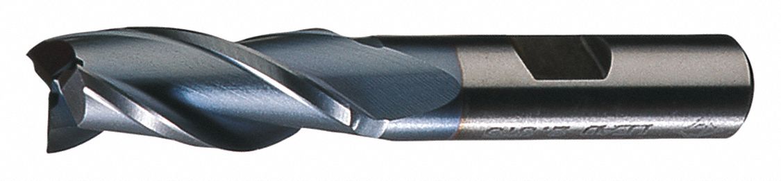 CLEVELAND, High Speed Steel, TiCN Coated, Square End Mill - 438K25|C39722 - Grainger