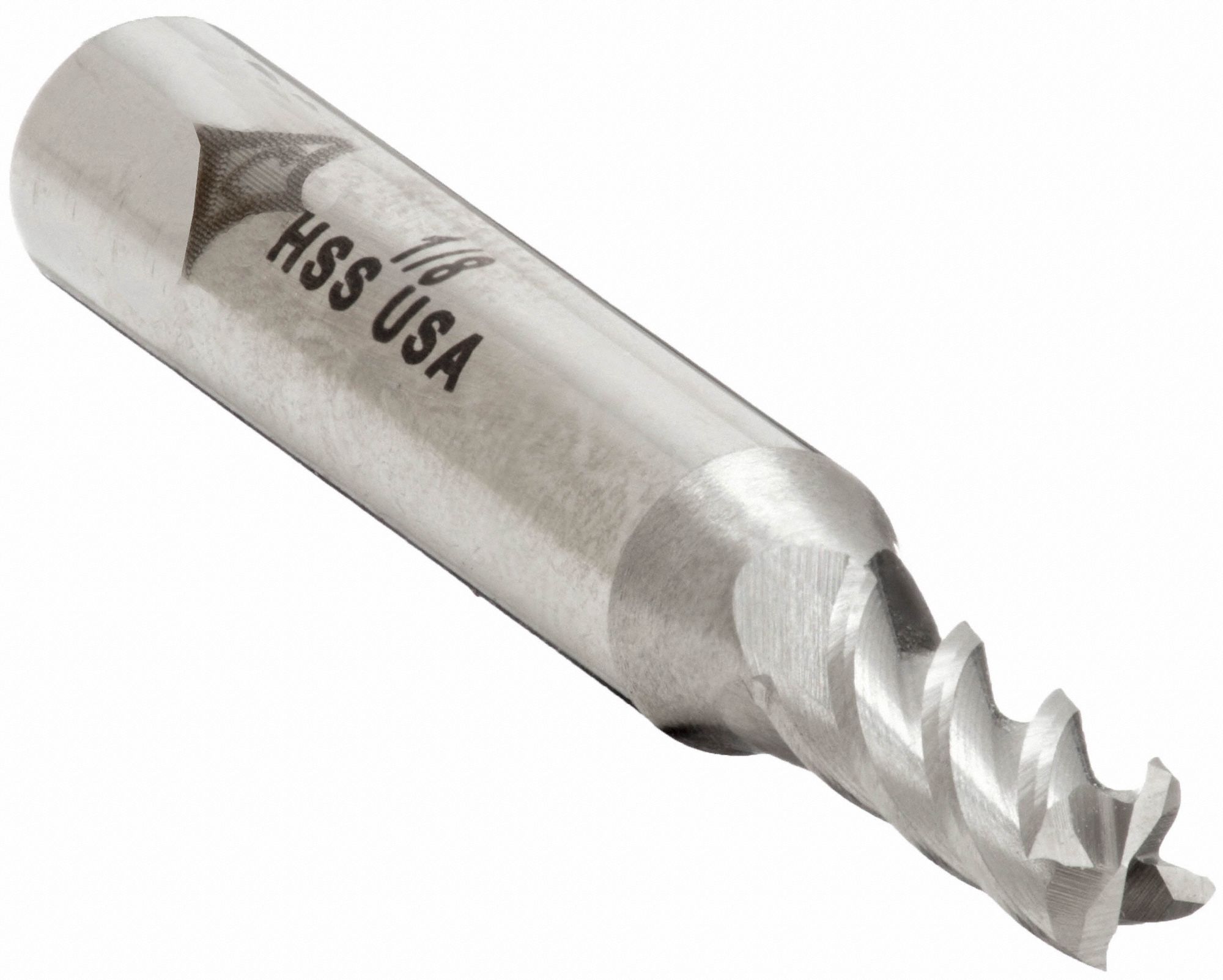 CLEVELAND, High Speed Steel, 4 Flute, Square End Mill - 438M24|C40881 - Grainger