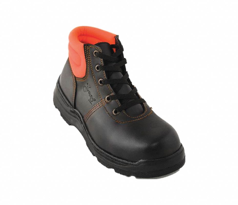 TEN-PAC Bota Industrial con puntera de Plástico Dieléctrico Negro ...