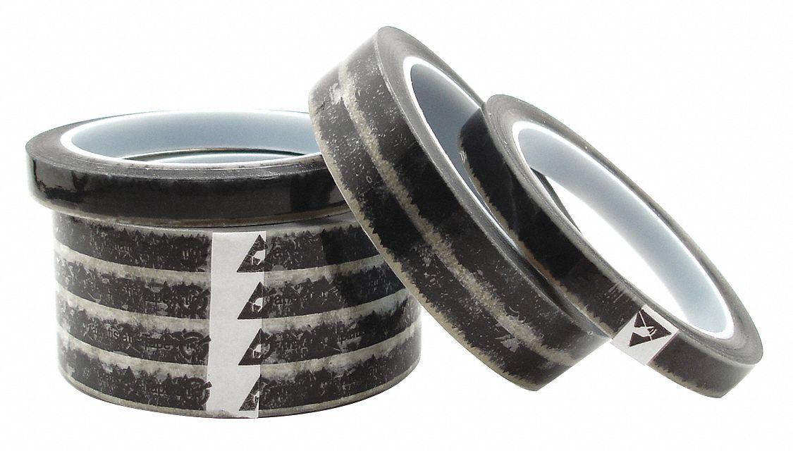 ESD Printed Tape 216ftx0.5in 3in Core - Grainger