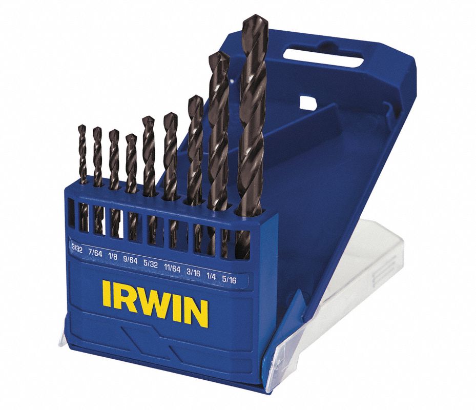IRWIN Juego de Brocas de Longitud Comercial - 43CN43 | 1865305 ...