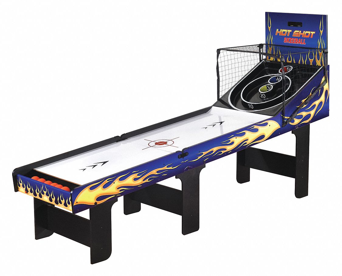 HATHAWAY, 96 in, 25 in Overall Wd, Hop and Score Arcade Game - 43DY62 ...