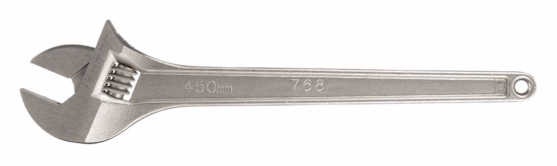 RIDGID, Adjustable Wrench,18 in. - 43FR79|768 - Grainger