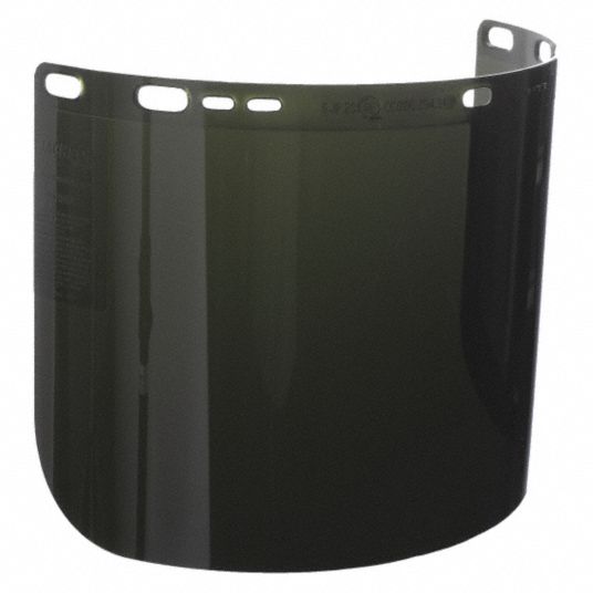 Face Shield,Polycarbonate,IRUV 5.0,PK50 - Grainger