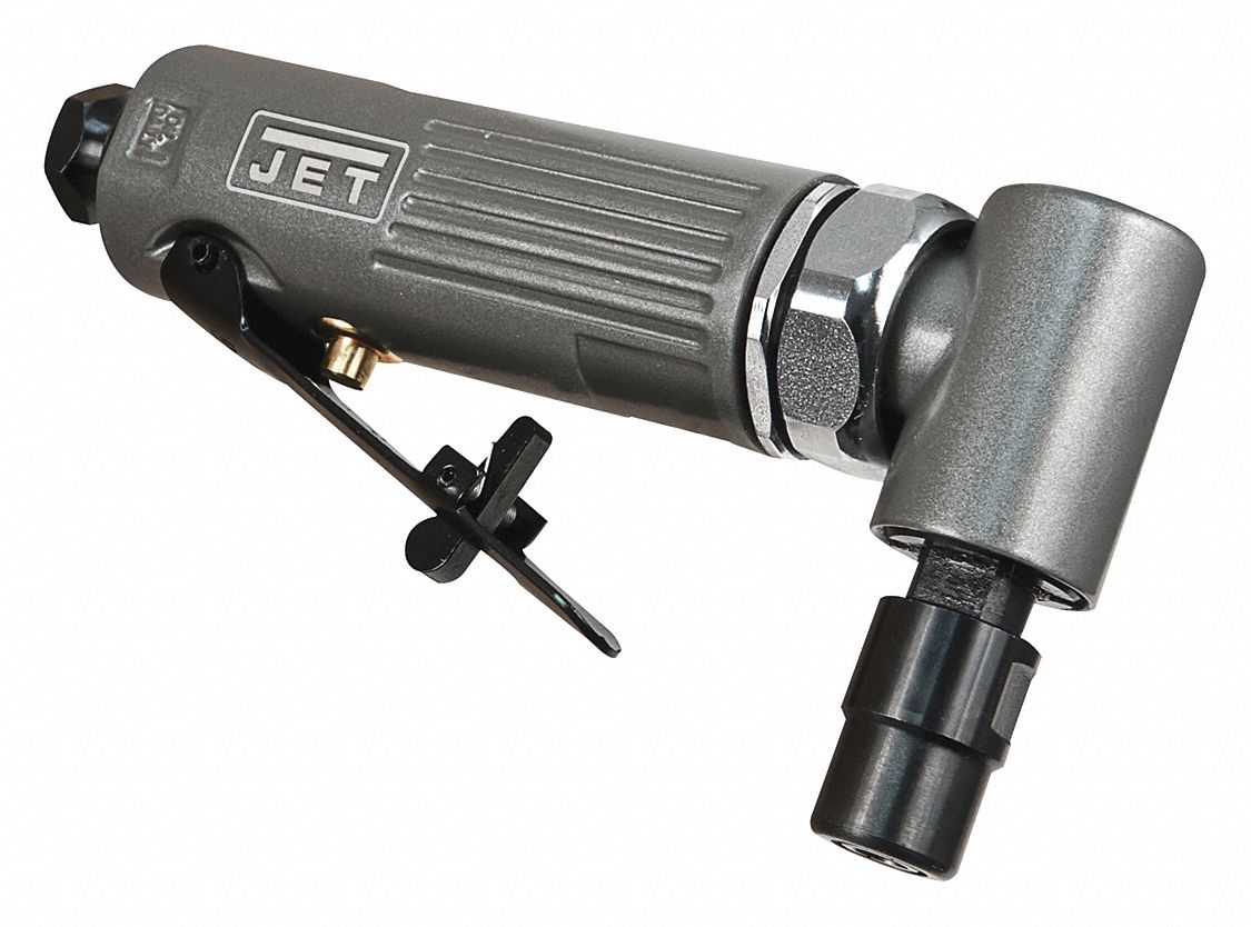 22,000 RPM Max. Speed, Lever, Pneumatic Right Angle Die Grinder,1/4 ...