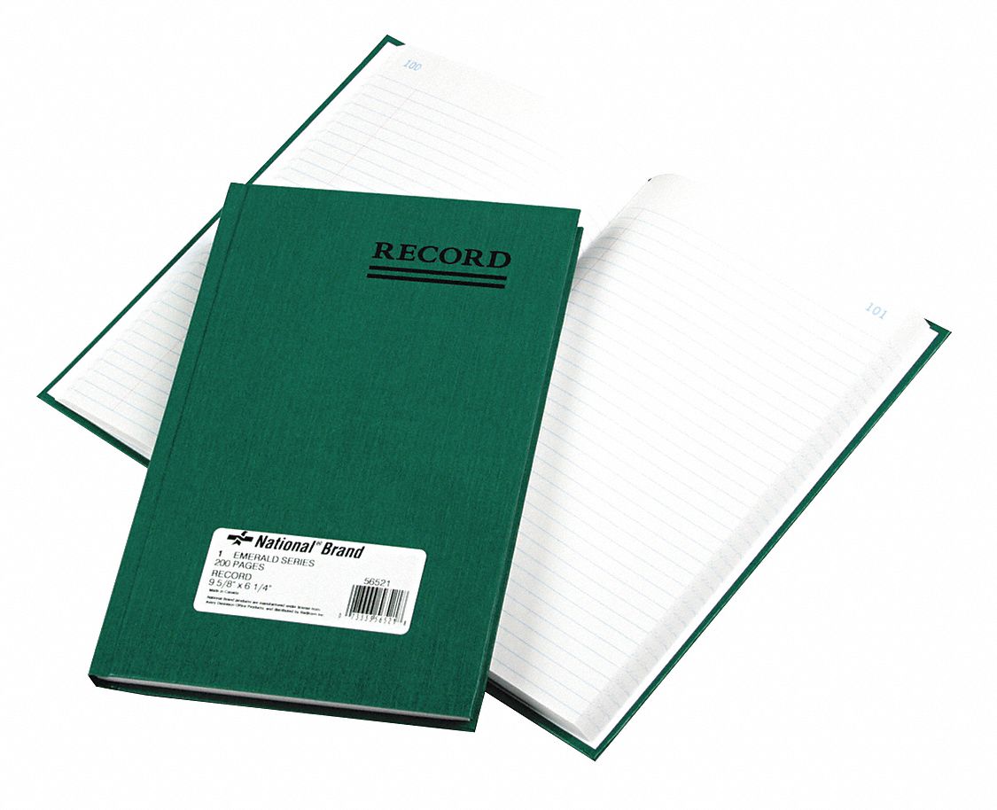 Emerald Series Account Book - Grainger