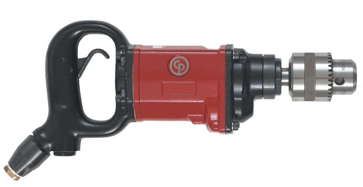 CHICAGO PNEUMATIC Air-Powered, Drill, Industrial Duty, 0 ft-lb to 25.3 ... CHICAGO PNEUMATIC Air-Powered, Drill, Industrial Duty, 0 ft-lb to 25.3 ...
