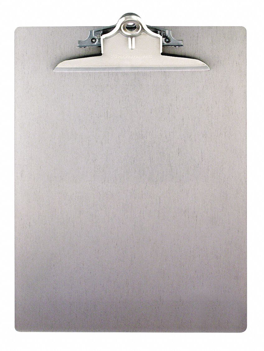 Letter Paper Size Name, Aluminum, Clipboard - 43KJ06|22517 - Grainger