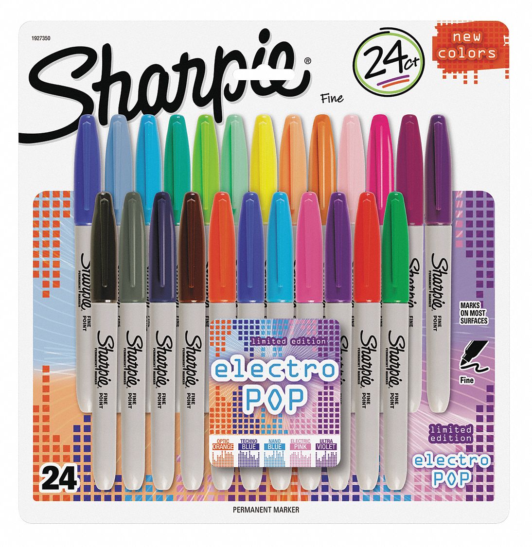 SHARPIE, 24, PK, Marker - 43KL82|1927350 - Grainger