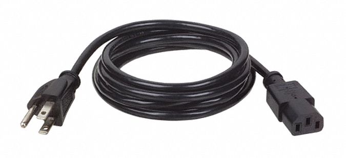 TRIPP LITE, Power Supply Cord - 43LF63|P006-010 - Grainger