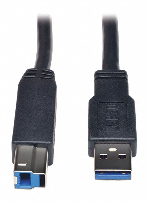 TRIPP LITE, Type A End 1, Type B End 2, USB Cable - 43LJ60|U328-036 ...