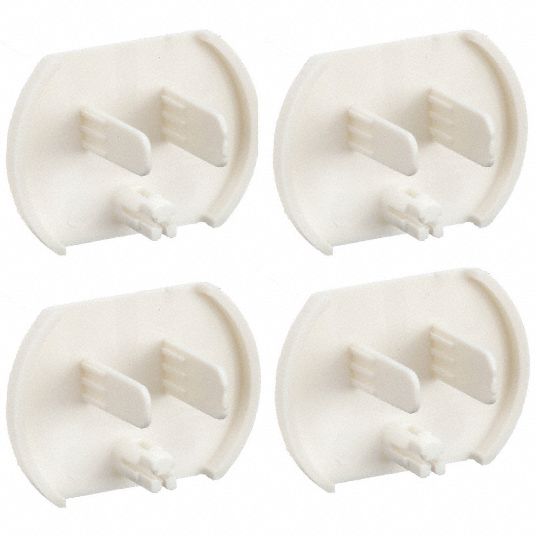 White, Outlet Cover - 43LP15|HGOUTLETCVR - Grainger
