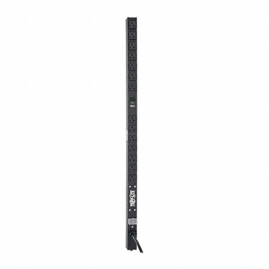 TRIPP LITE, PDUMV20-36, PDU,Metered,1.9kW,120V,14 5-15/20R,0U - 43MC29 ...