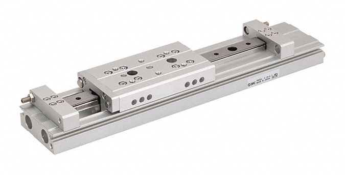SMC, 100 mm Stroke Lg, 12 mm Bore Dia, Air Slide Table - 43NH03|MXW12-100 - Grainger