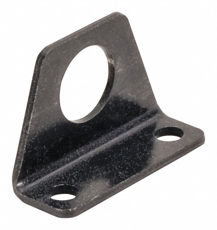SMC, Foot Mount Type, Fits 10 mm Bore Dia, Flange Bracket - 43NJ12|CP ...
