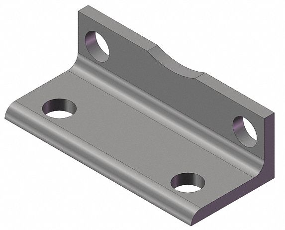 SMC, Foot, Fits 180 mm Bore Dia, Foot Bracket - 43NJ49|CS1-L18 - Grainger