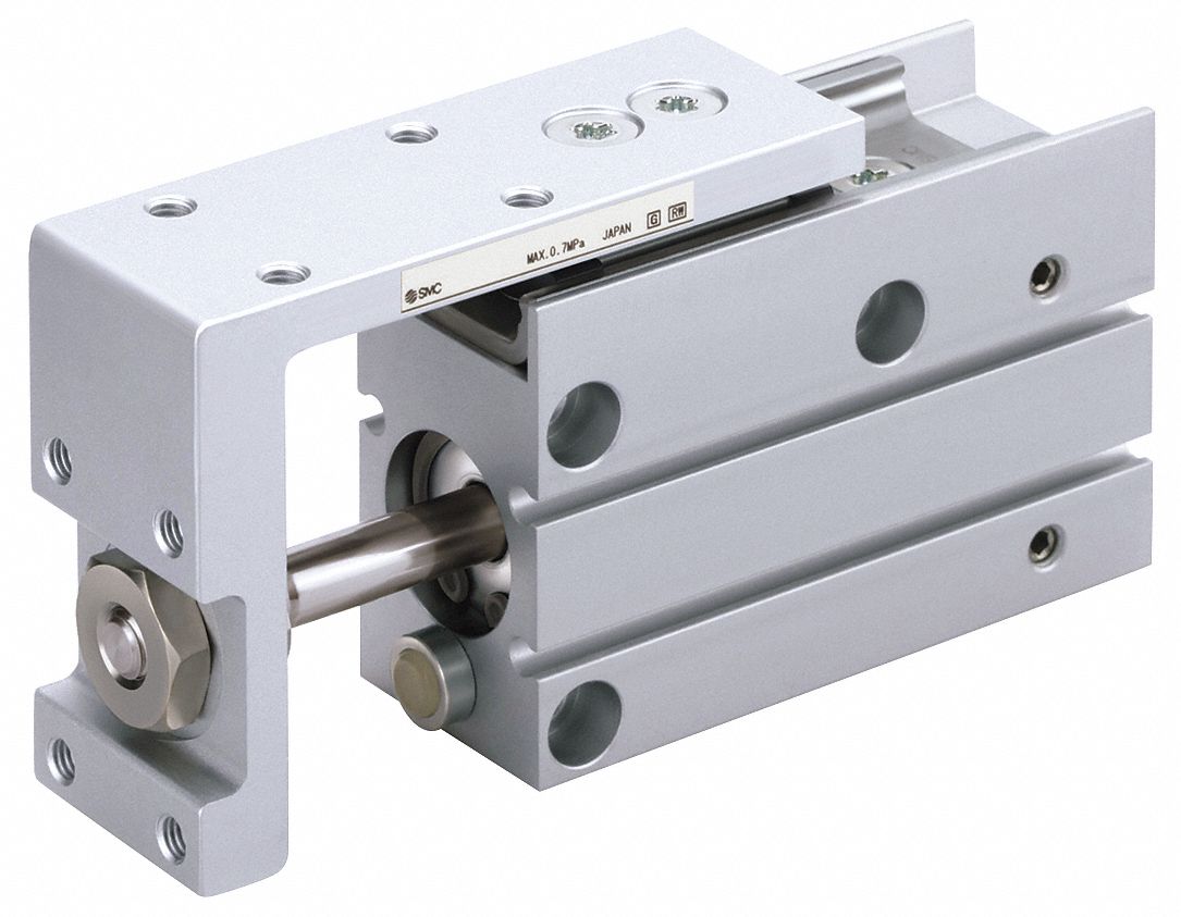 SMC, 60 mm Stroke Lg, 20 mm Bore Dia, Mini Slide Table - 43NK50|MXH20 ...