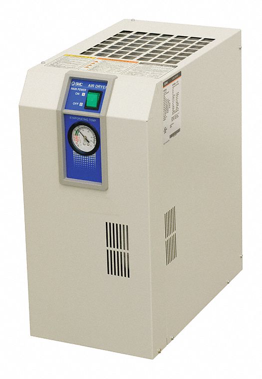SMC, ISO Class 4, 0.35 cfm, Refrigerated Air Dryer - 43NK86|IDFB3E-11N ...
