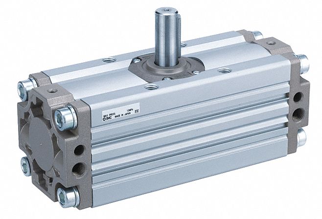 SMC, Single Rack Actuator, 90° Rotation Angle, Rotary Actuator - 43NL01 ...