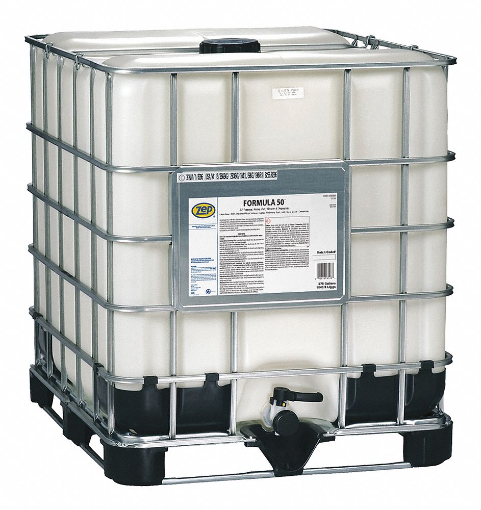 ZEP, Palletized Tank, 275 gal Container Size, All Purpose Cleaner ...