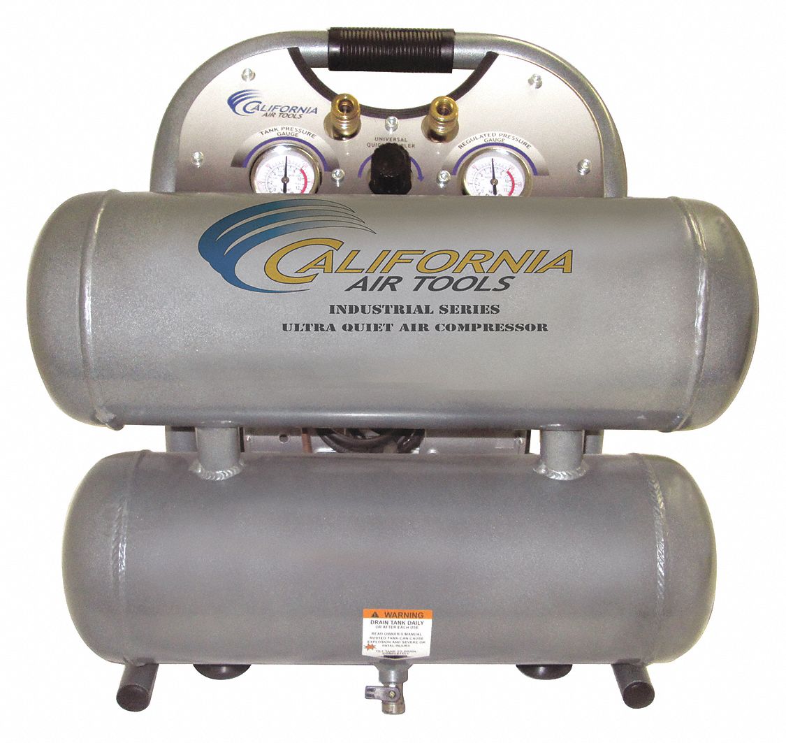 Oil-Free Ind. 1.0 HP Air Compressor - Grainger