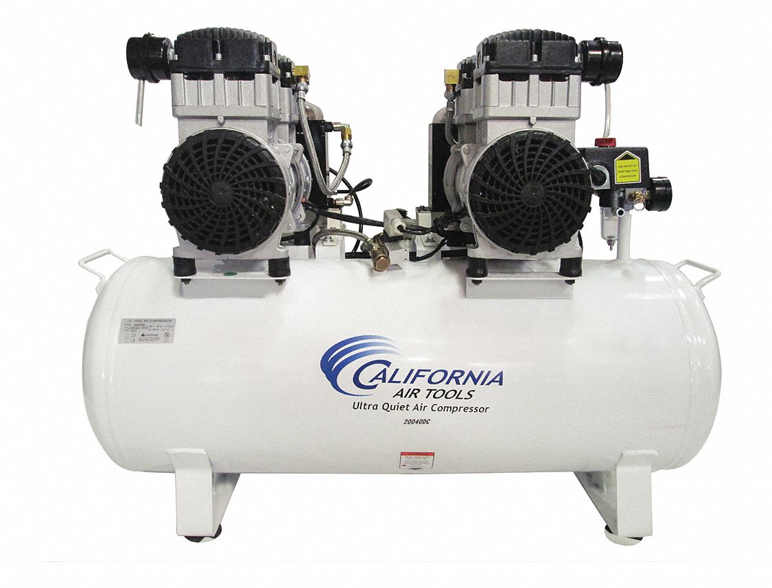 Ultra Quiet Compressor w/Air Dryer,4.0HP - Grainger