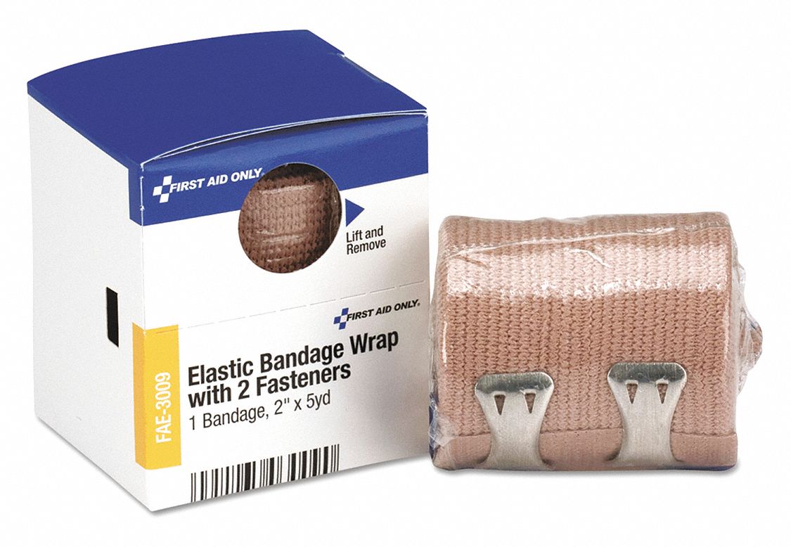 Elastic Bandage Wrap,2" x 15 ft. L - Grainger