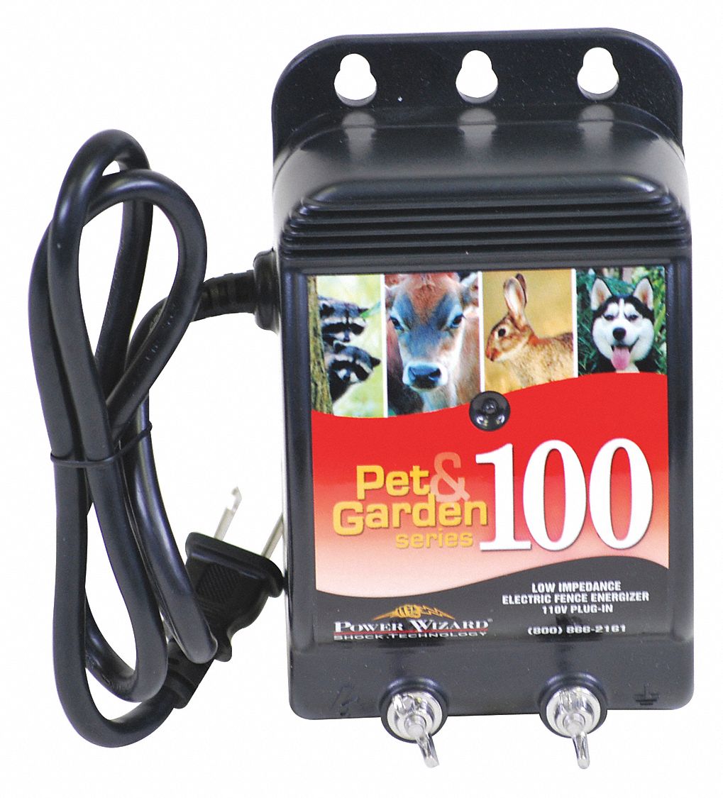 BIRD BARRIER, 120 V AC Charger Input Volt, 9,000V Charger Output Volt ...